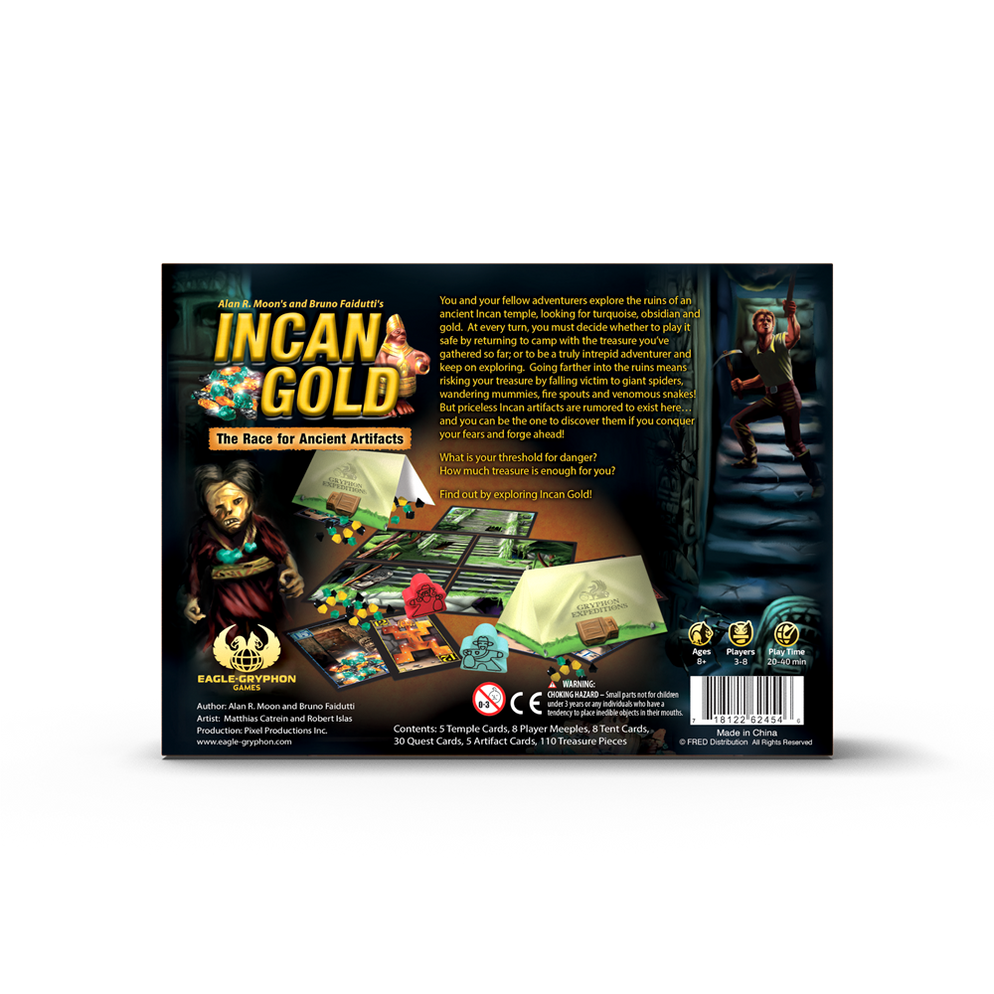 Buy Incan Gold Online Game — Eagle-Gryphon Games