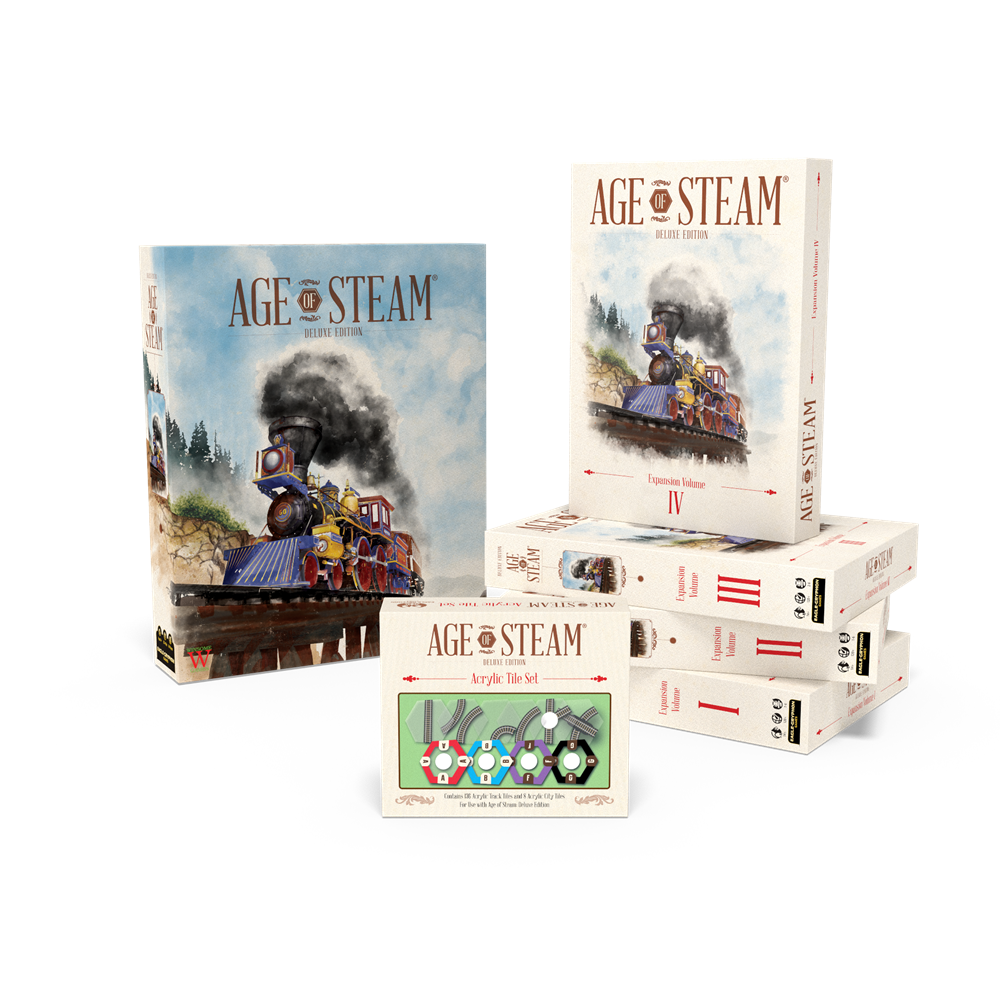 Age of Steam Deluxe Edition: Complete Bundle - Order Today — Eagle ...